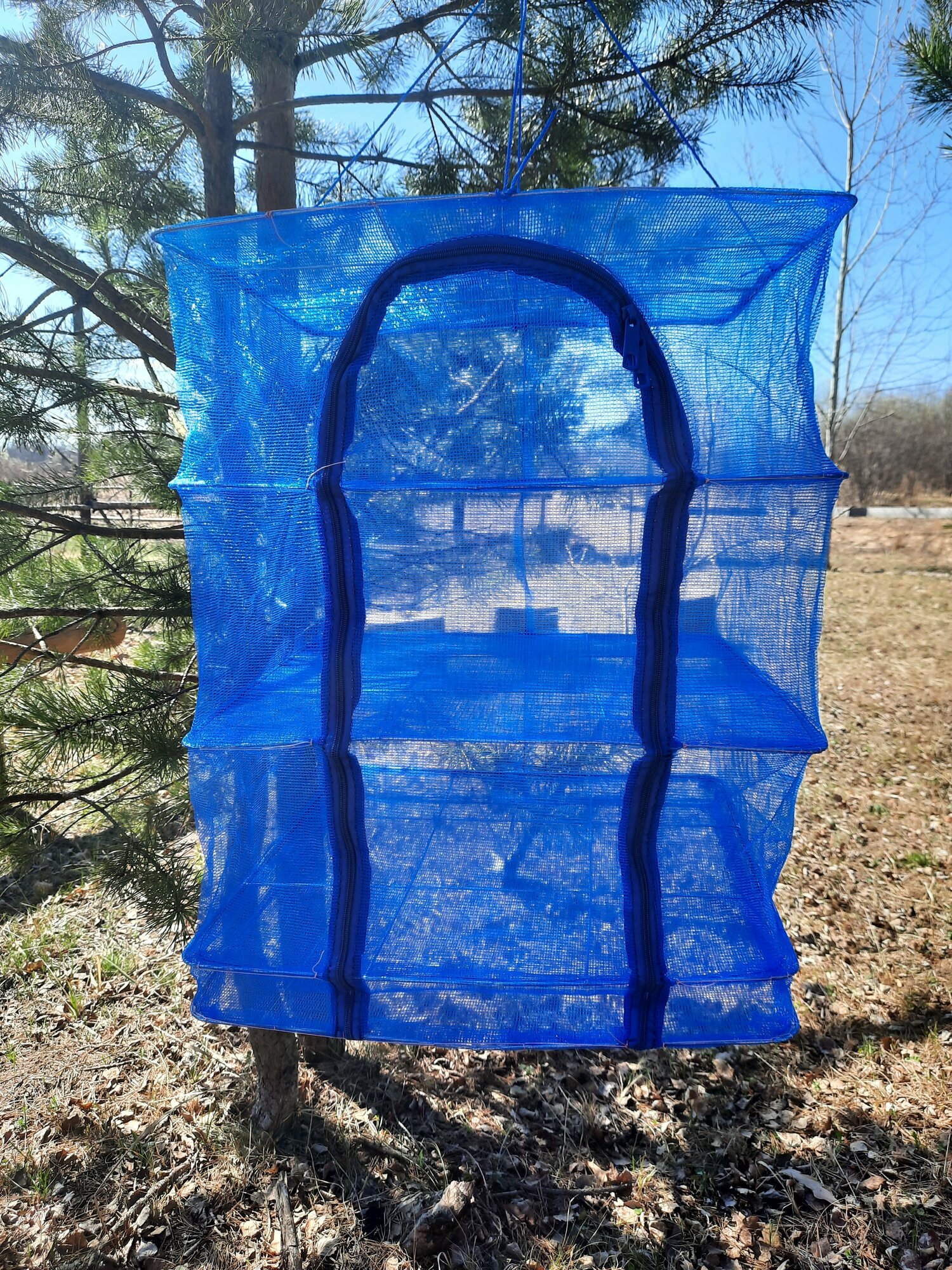 Сушилка для рыбы подвесная от мух 3-х ярусная