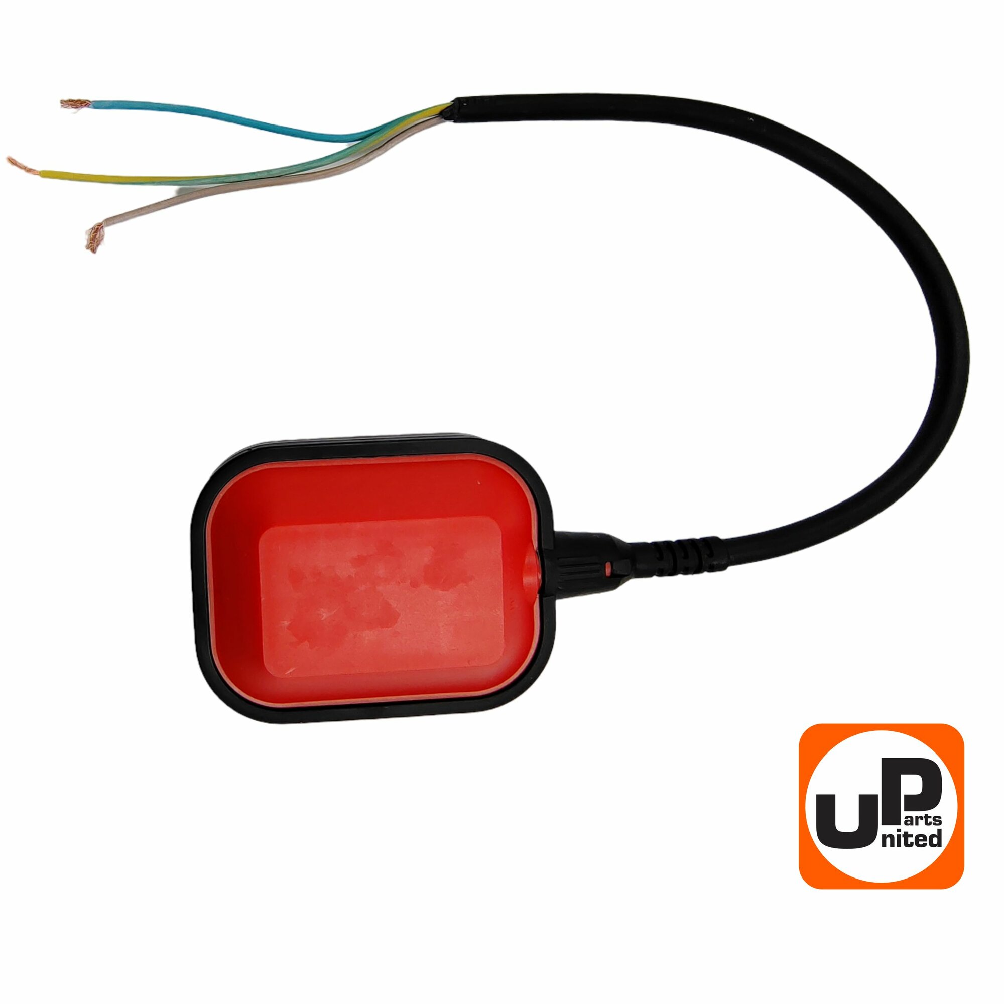 Выключатель поплавковый UNITED PARTS для дренажных насосов 250В, 10А, IP68, провод 3 1,0 (90-0318), шт