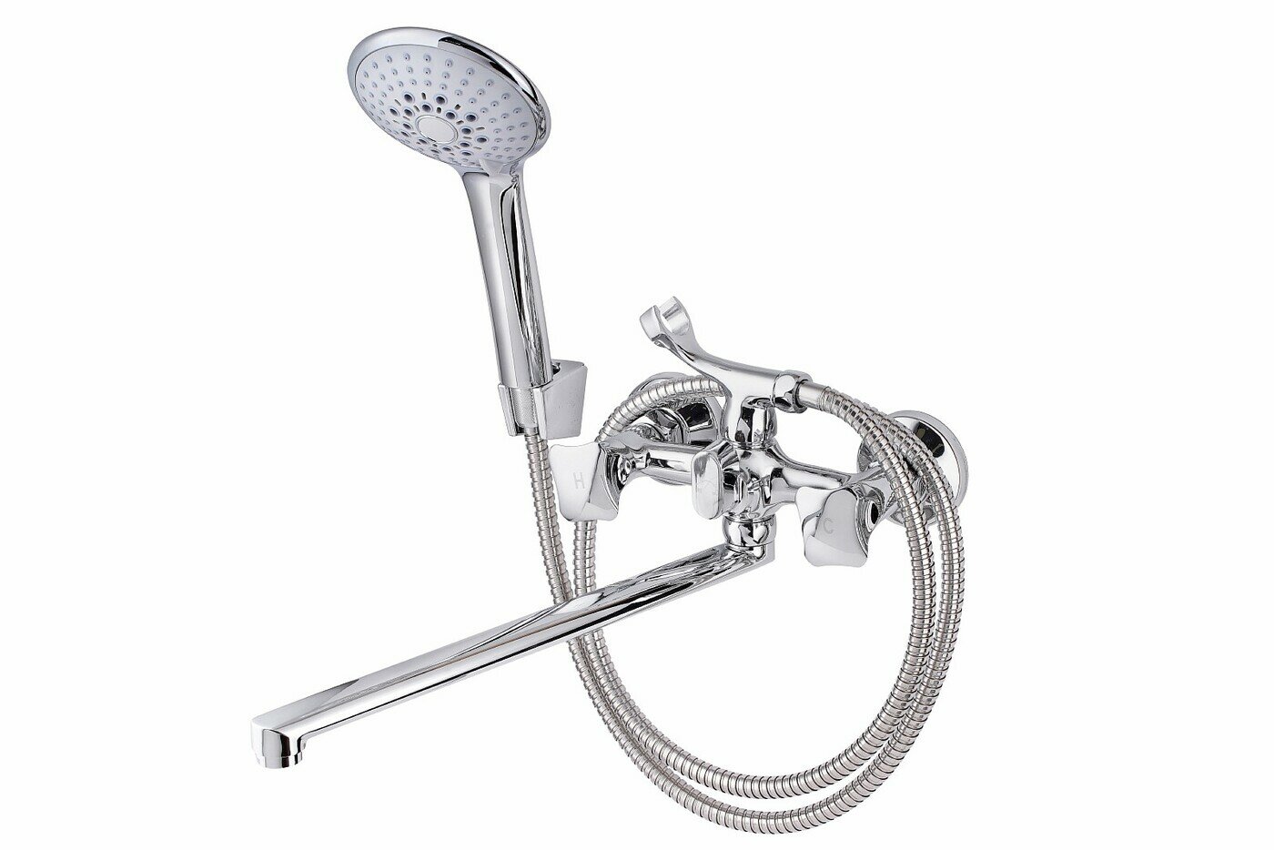 Смеситель ПрофСан для ванной ПСМ-184-К/38 (нос 35 см)