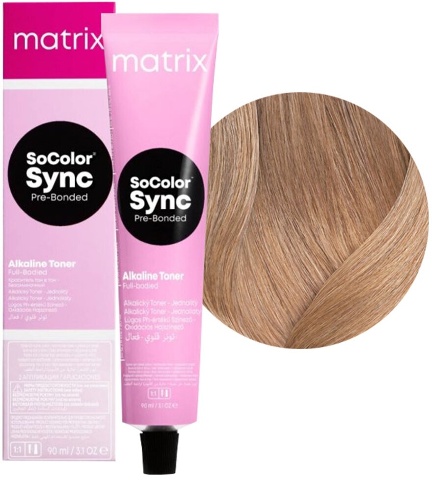 Matrix SoColor Sync краска для волос, 10M очень-очень светлый блондин мокка, 90 мл