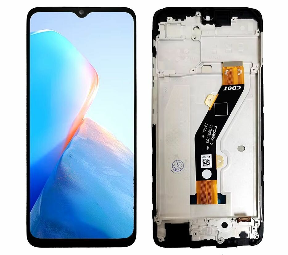 Дисплей для Infinix Smart 7 (X6515) в рамке премиум (OR)