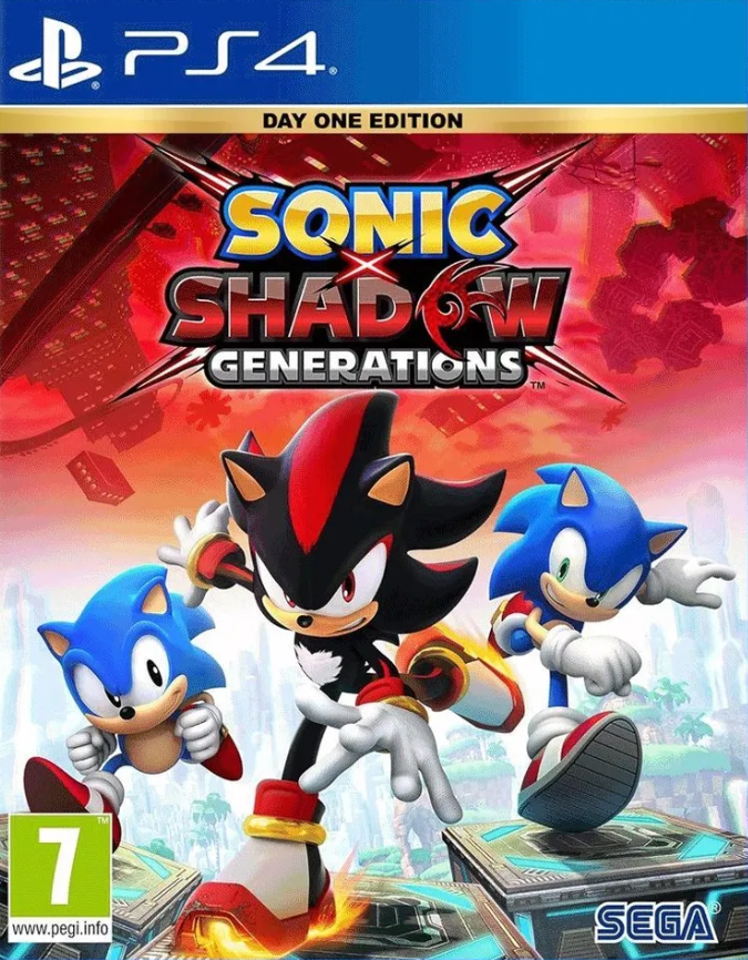 Игра Sonic Shadow Generation для PS4 (CUSA 44422) (Русские субтитры)