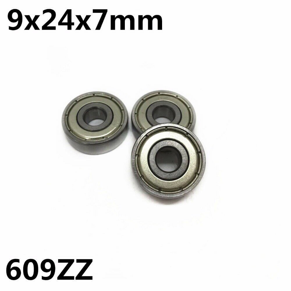 Подшипник 609 ZZ (80019 - 9x24x7) - 4 штуки
