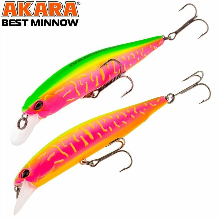 Воблер Akara Best Minnow 110SP 17гр. (3/5 oz 4,3 in) A207
