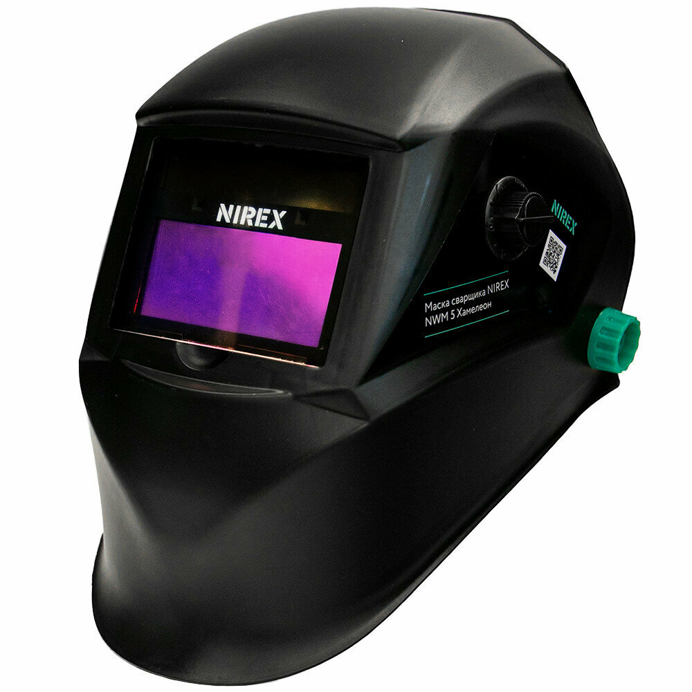 Маска сварщика NIREX NWM5 - защита от УФ/ИК-лучей с боковой регулировкой