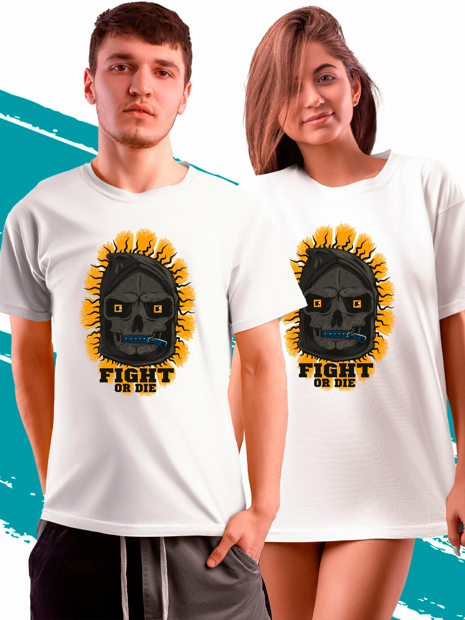 Футболка череп