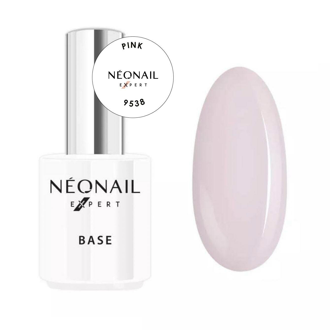 Базовое покрытие NeoNail Modeling Base Calcium Basic Pink Expert, 15 мл