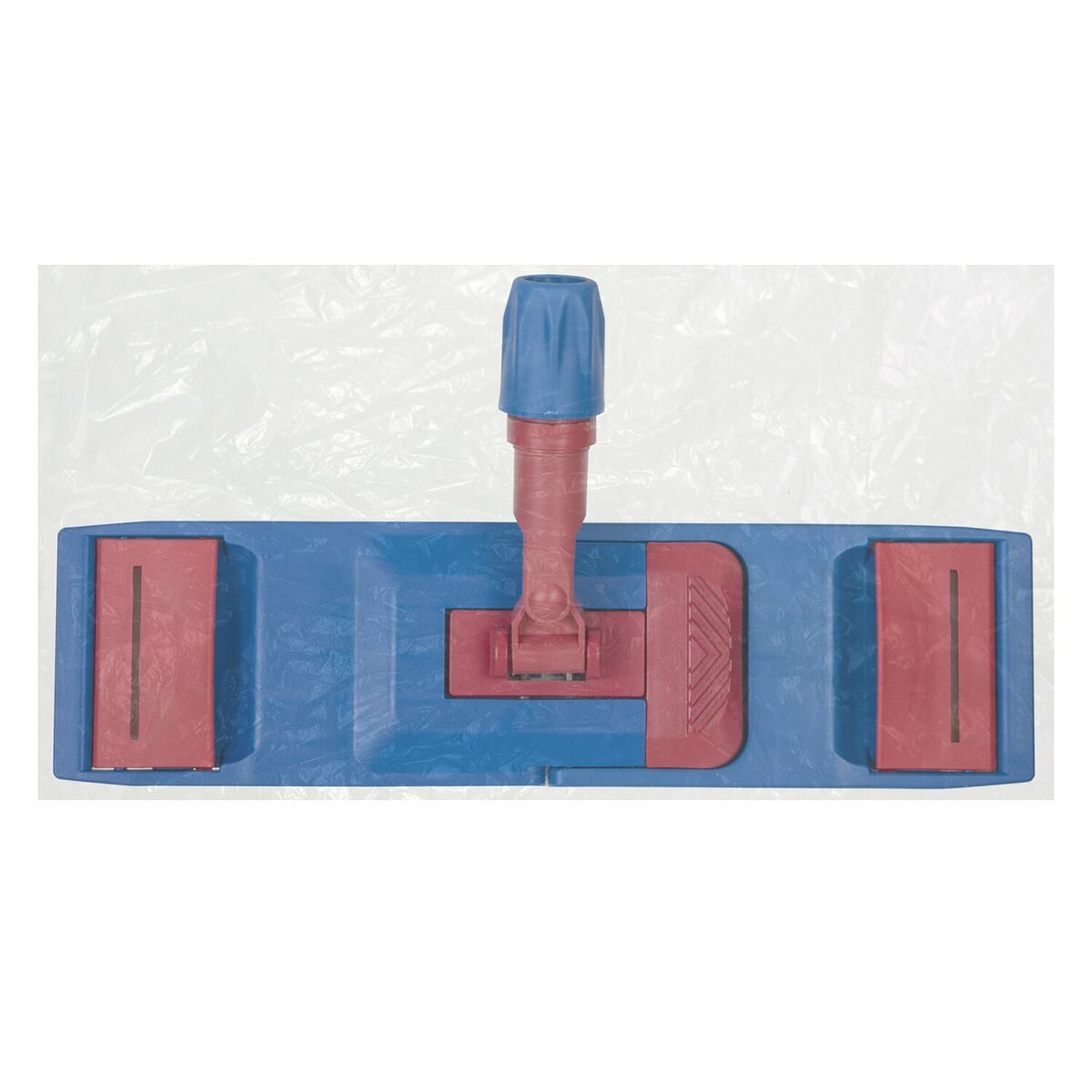 Держатель-флаундер для плоских МОПов Лайма Expert, 50х13см, тип У/К, зажимы, черенок типа А, 25шт.