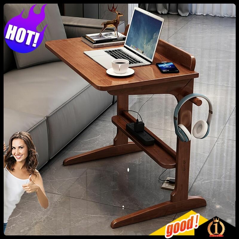 Столик для ноутбука с полкой для хранения для дивана, кровати, кресла, гостиной, спальни