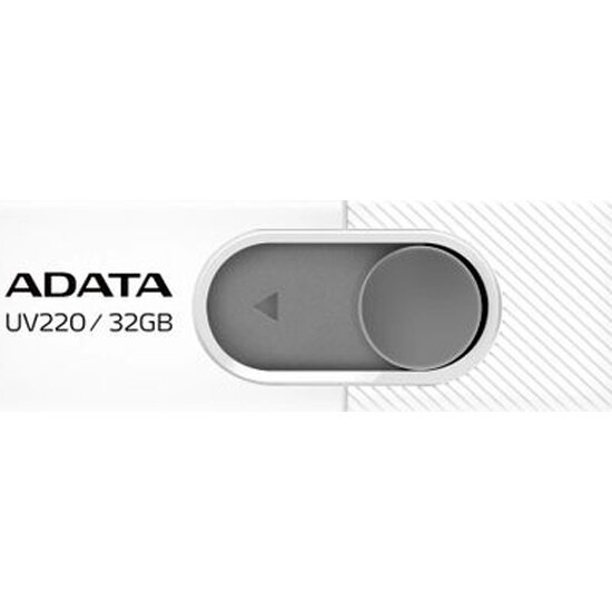USB флешка Adata 32Gb UV220 white/gray USB 2.0
