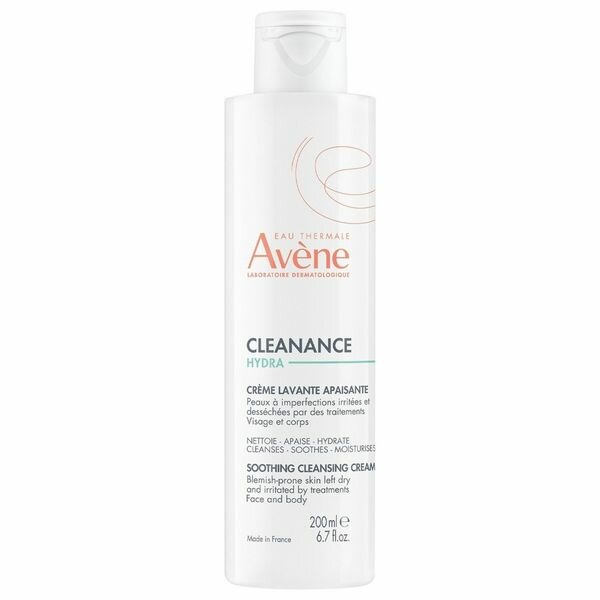 Крем для проблемной кожи очищающий успокаивающий Cleanance Hydra Avene/Авен фл. 200мл (C48339)