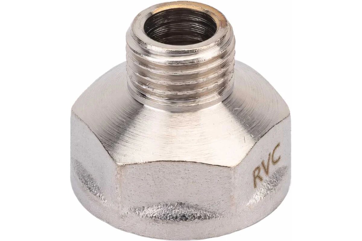 Rvc переходник 1/2G газовая резьба к 1/4 шланга, соединение для бытовых систем 18187
