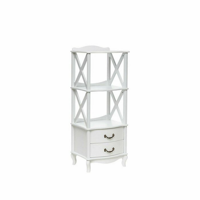 Этажерка "Джульетта"-2 (молочный дуб ) Вис