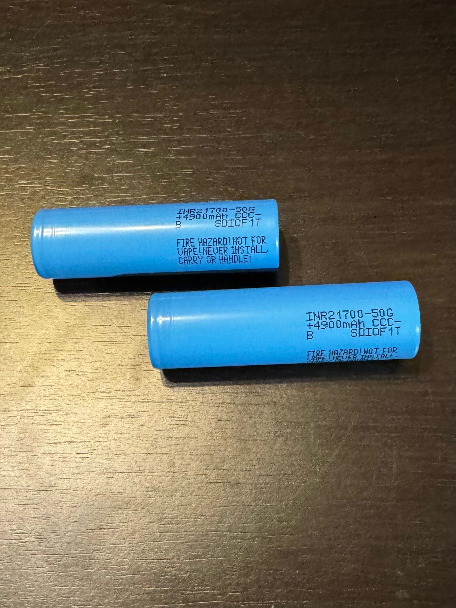 Аккумулятор Li-ion Samsung INR21700-50GB, SDIOF1T , 3.6 v,4900 mAh, литий-ионный, 2 штуки