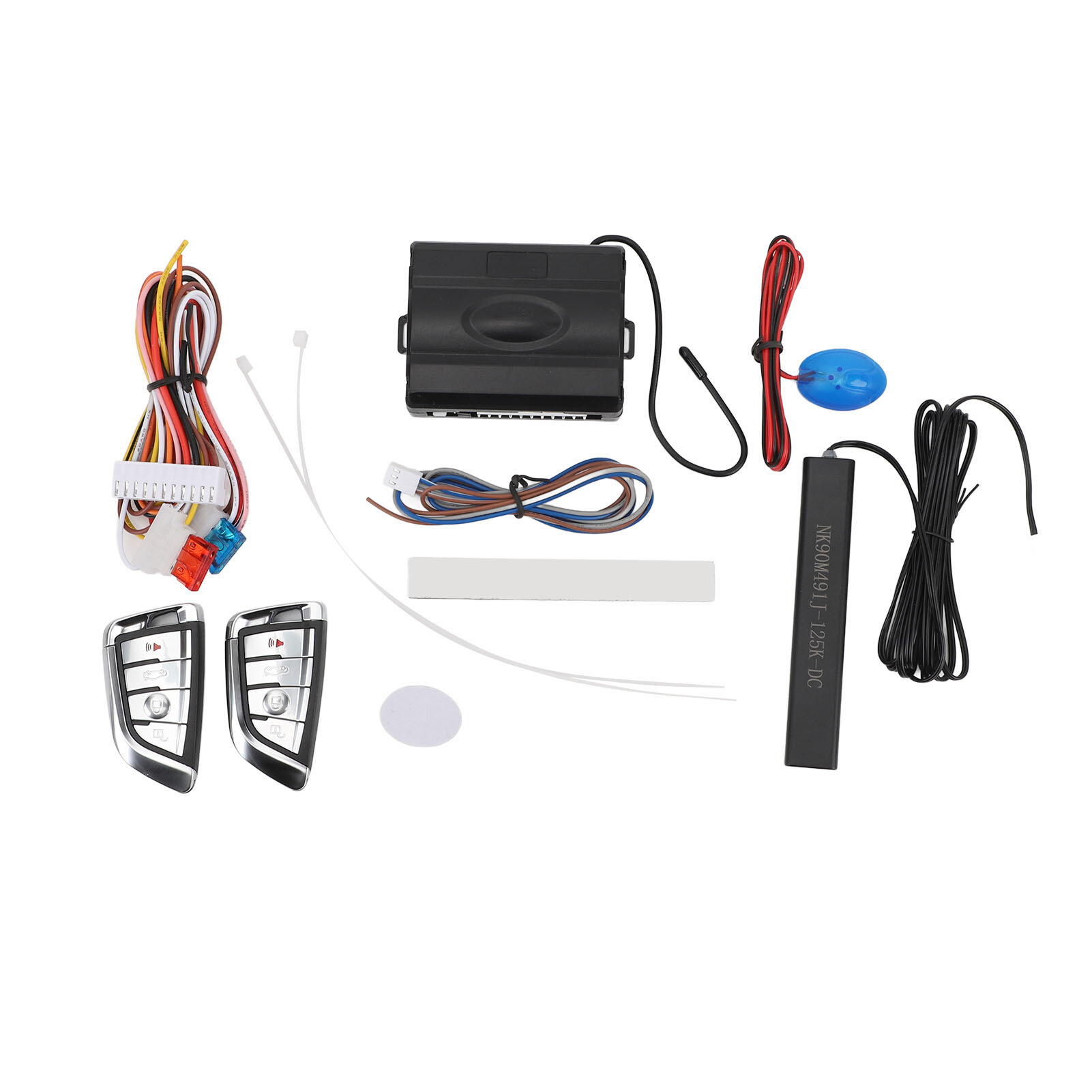 Автомобильная противоугонная сигнализация постоянного тока 12 В PKE с пассивным бесключевым доступом для автомобилей с бензиновыми двигателями.