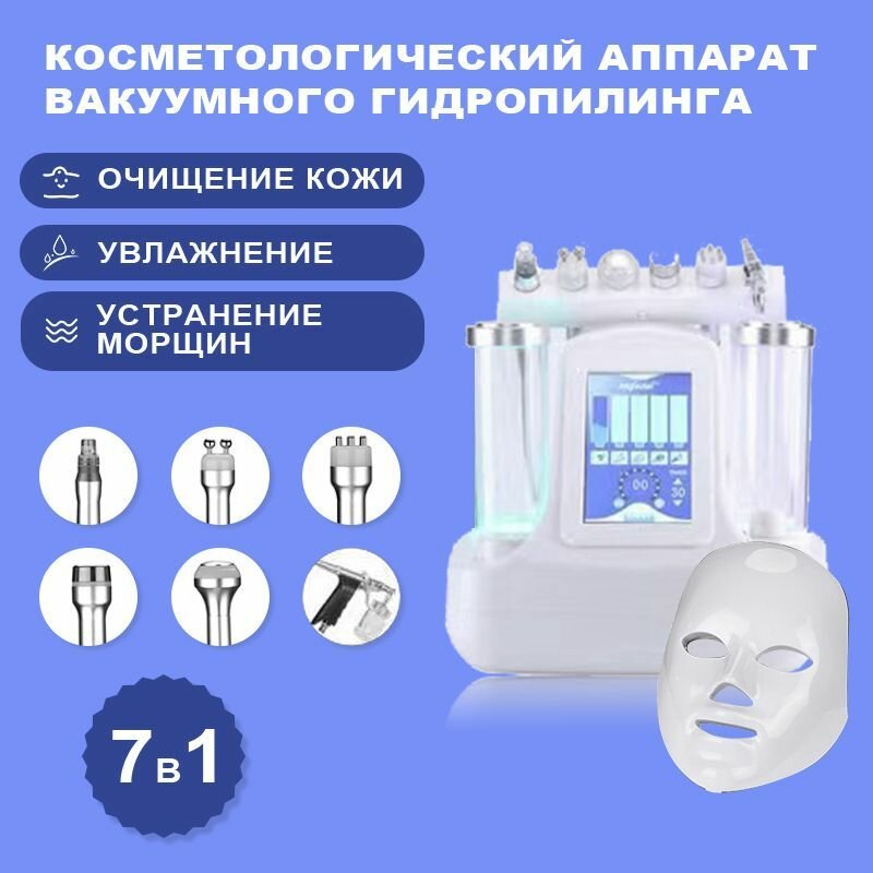 Косметологический аппарат вакуумного гидропилинга 7 в 1 imate-B -enj