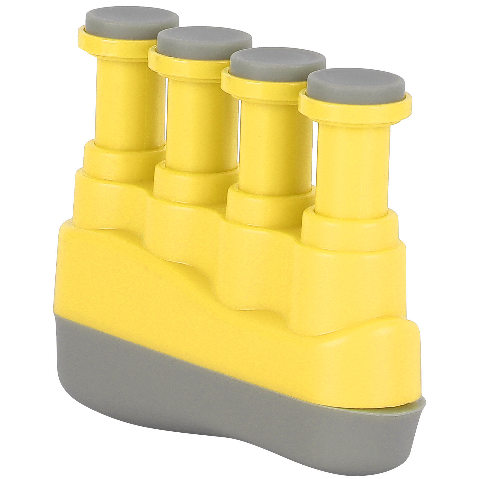 Усилитель пальцев, триггер, тренажер для рукоятки, эргономичный силиконовый тренажер для гитары, желтый