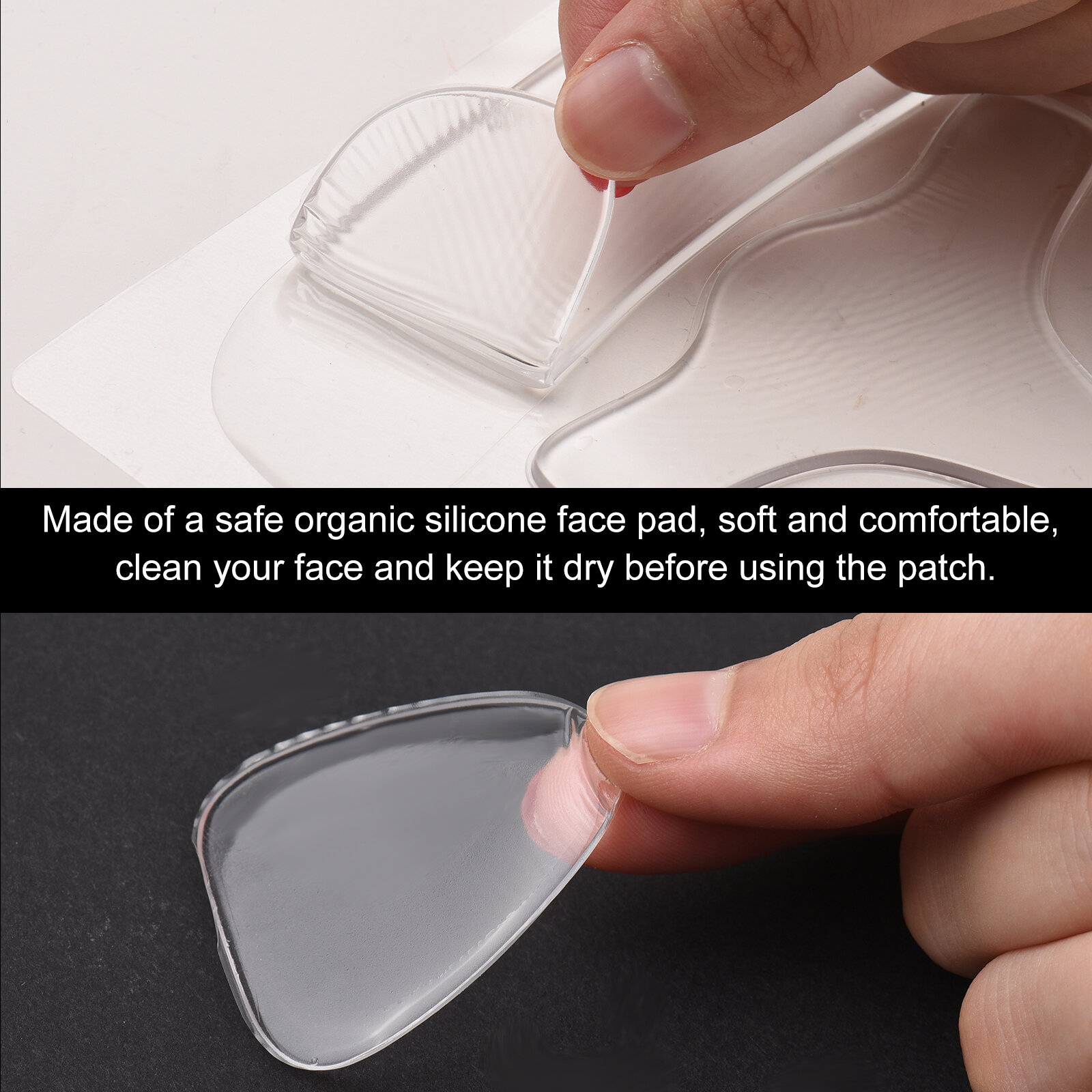 16 шт. пластырей от морщин на лице, многоразовые пластыри от морщин на лбу, разглаживающие и уменьшающие морщины, силиконовые пластыри против морщин для глаз, лица, рта и верхней губы