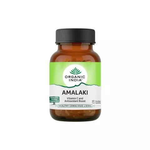 Амалаки Органик Индия - для иммунитета / Amalaki Organic India 60 кап