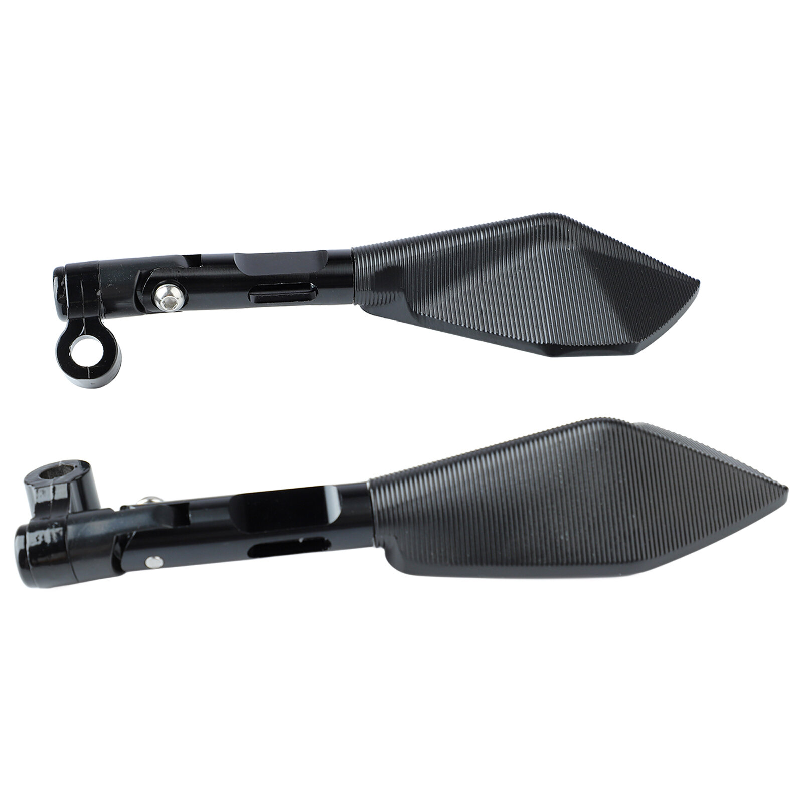 Боковые зеркала заднего вида, прочные боковые зеркала из алюминиевого сплава для мотоциклов, универсальные для электромобилей и мотоциклов, черные