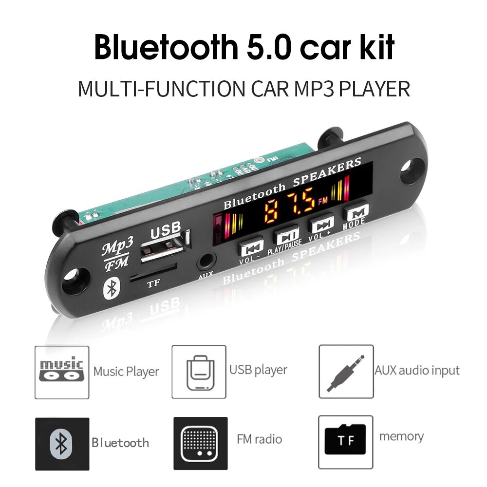 MP3-плеер kebidu Bluetooth 5.0 — фото 1