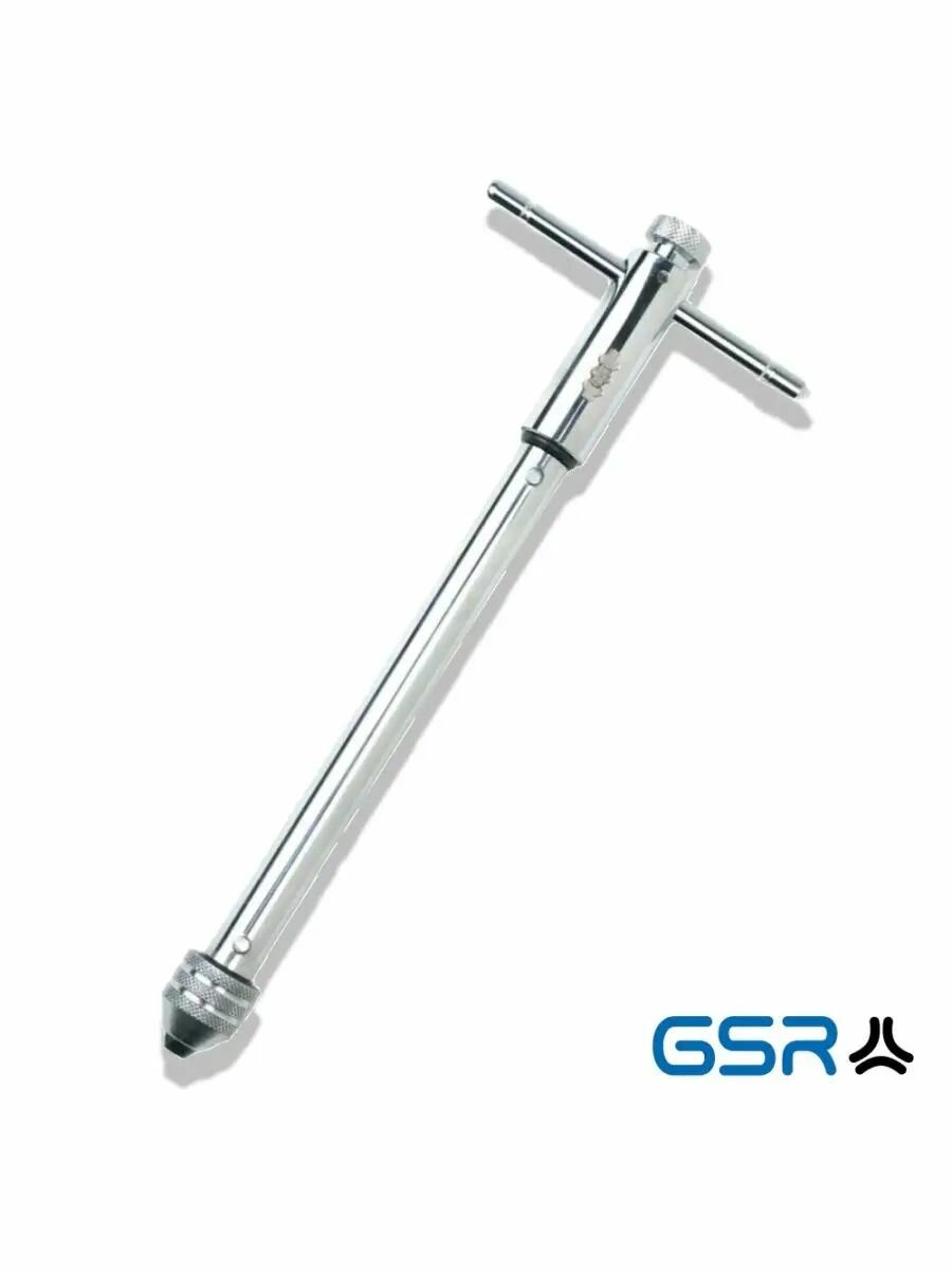 Метчикодержатель для нарезания резьбы по металлу М3-М10 трещоточный 250 мм 00614020 GSR (Германия)