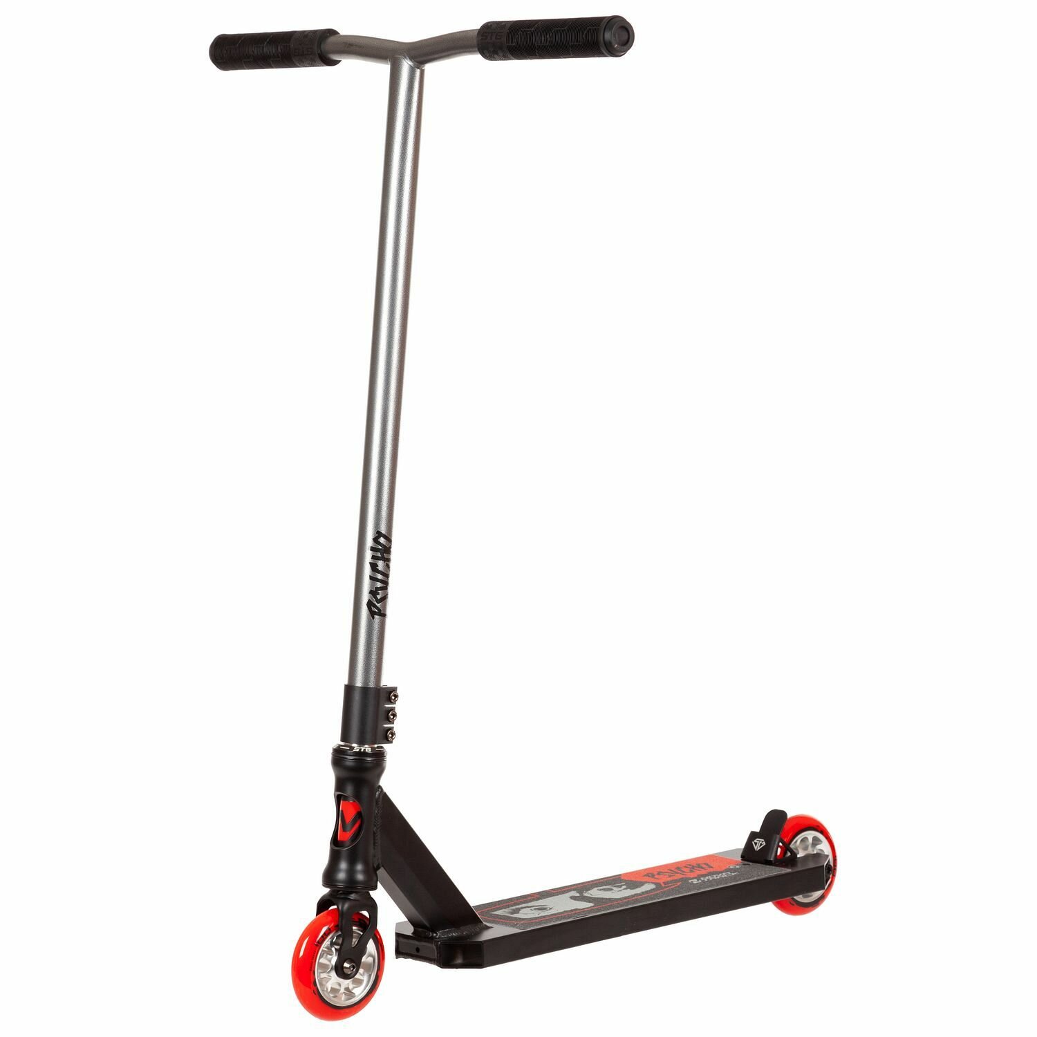 Самокат трюковой Novatrack PSYCHO'50, сталь, алюминий, 100мм, ABEC7