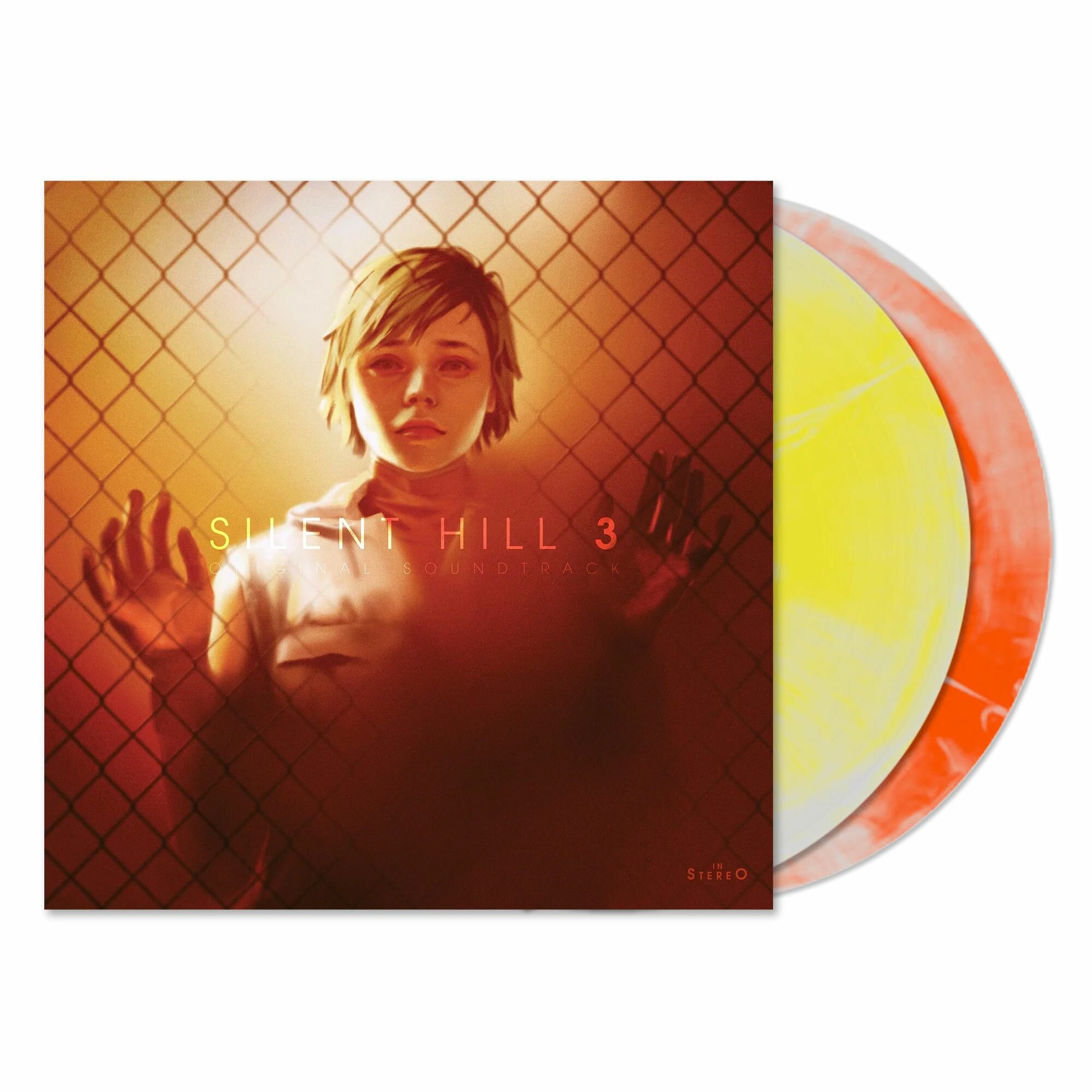 Silent Hill 3 OST (Red-Yellow Galaxy Limited Soundtrack) Цвет: Красная и Желтая Галактика, Ультра Редкая Виниловая Пластинка, Саундтрек Сайлент Хилл 3