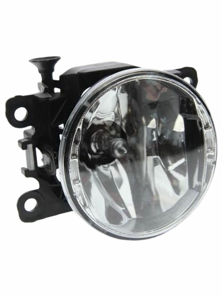 Фара противотуманная AKRADO NSP07261500097R, для Renault, LADA, пластик, черная