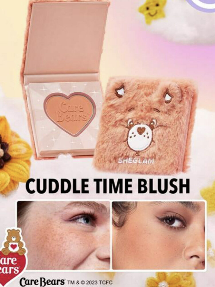 SHEGLAM CARE BEARS Совместный набор ， Волосатый румянец，Цветопередача, матовая