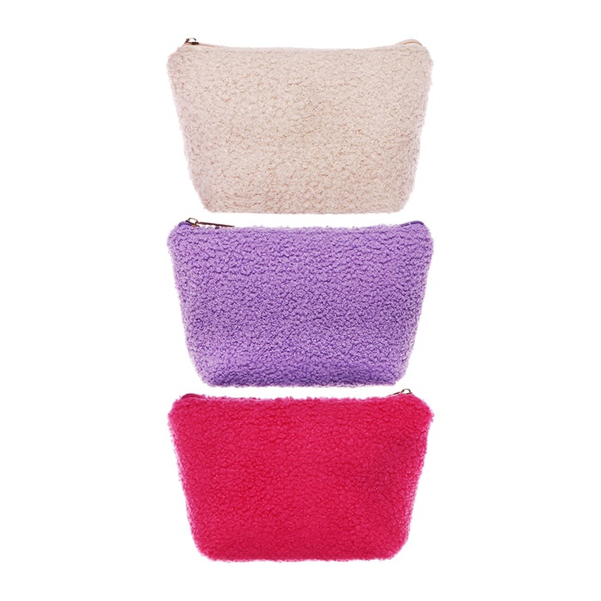 Пенал Сима-ленд, мягкий, плюшевый, 125x215x70 мм, 1 отделение