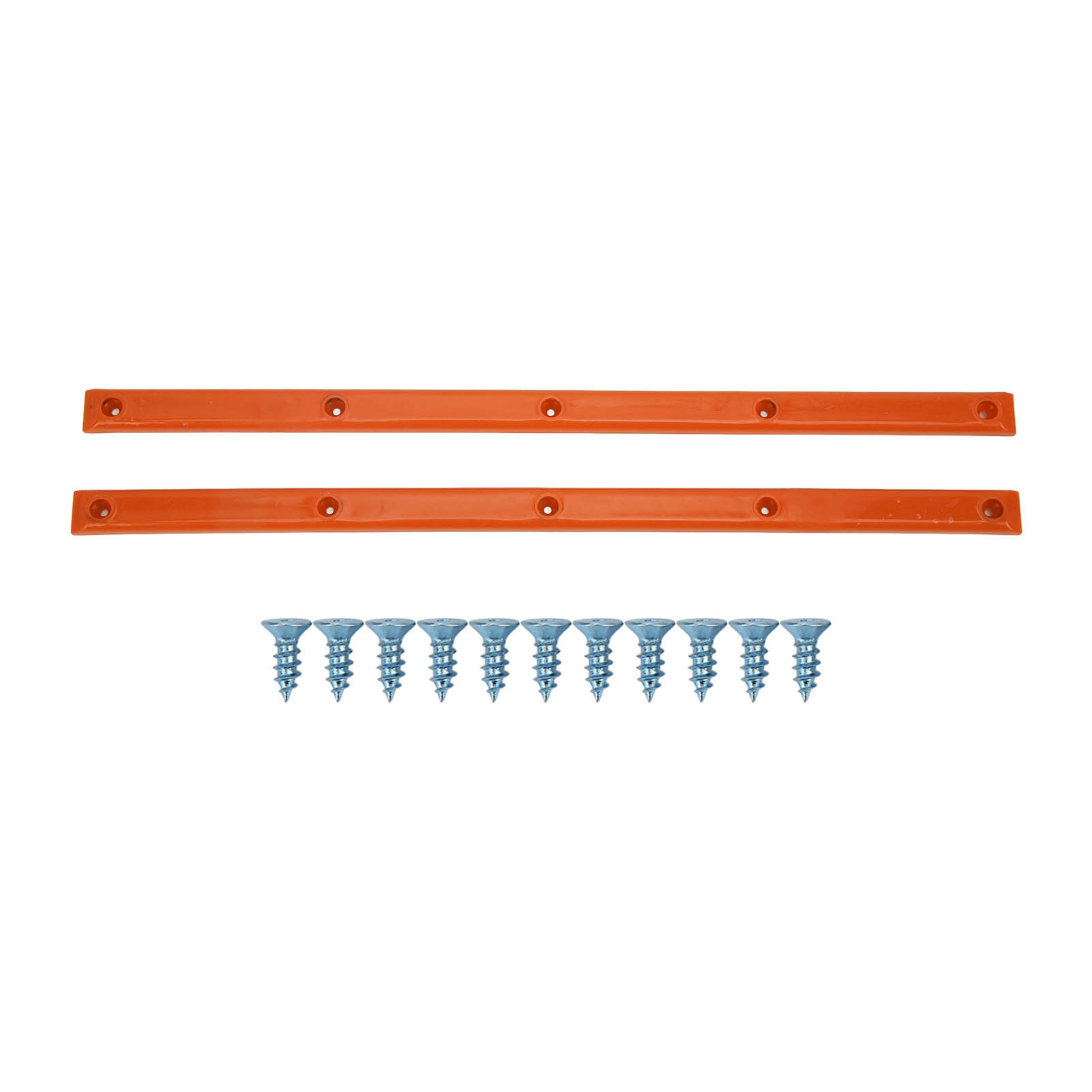 Рельсы из ребристых костей, износостойкие, прочные, стабильные, гибкие, с глянцевым внешним видом, рельсы для лонгбординга, Ribs Bones, Orange