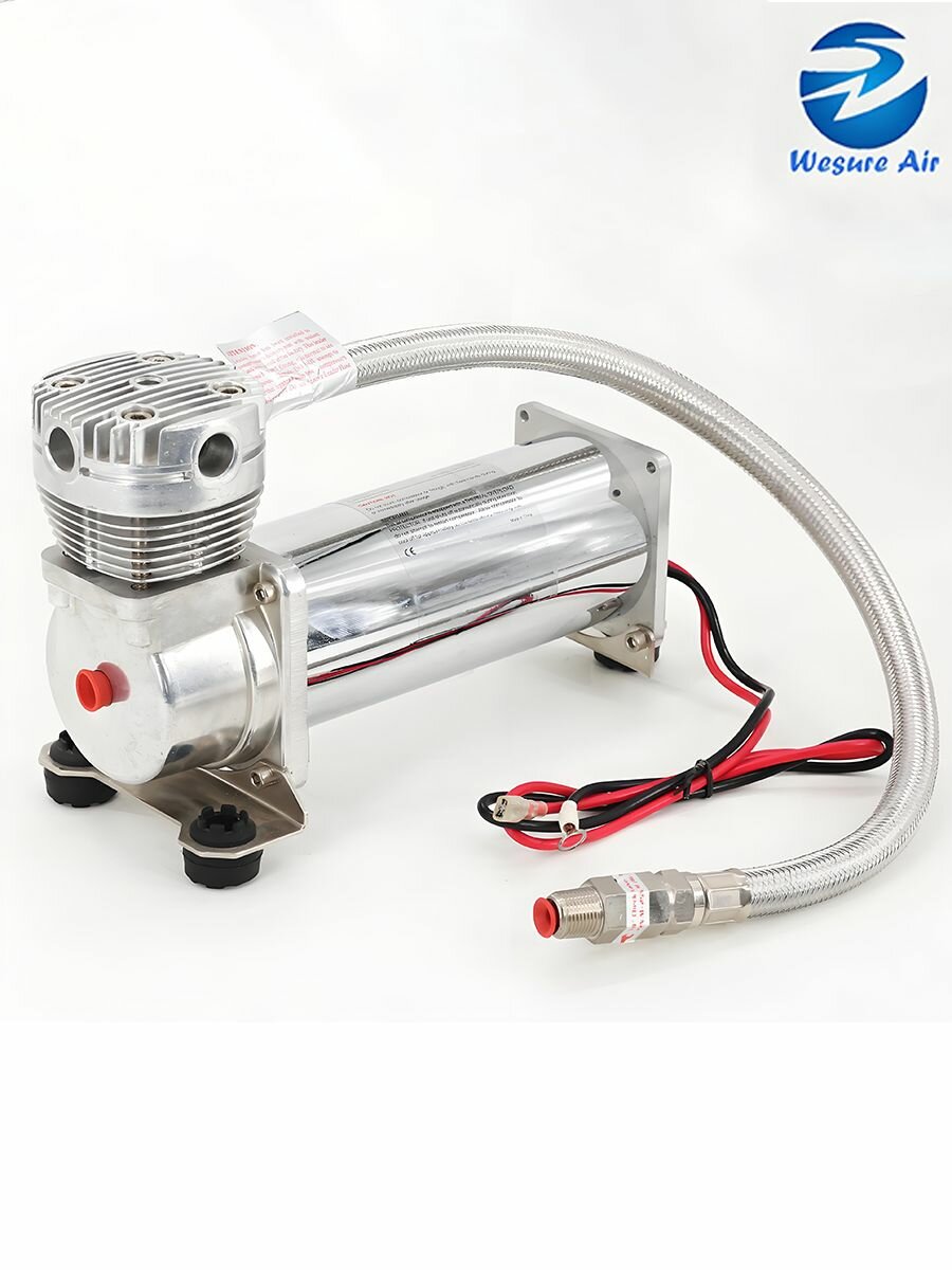 Компрессор автомобильный 62L/min, Насос электрический от прикуривателя 12V/"Wesure Air SQ495"