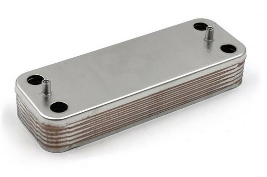 Теплообменник ГВС 12 пластин вторичный пластинчатый (5686670) BAXI