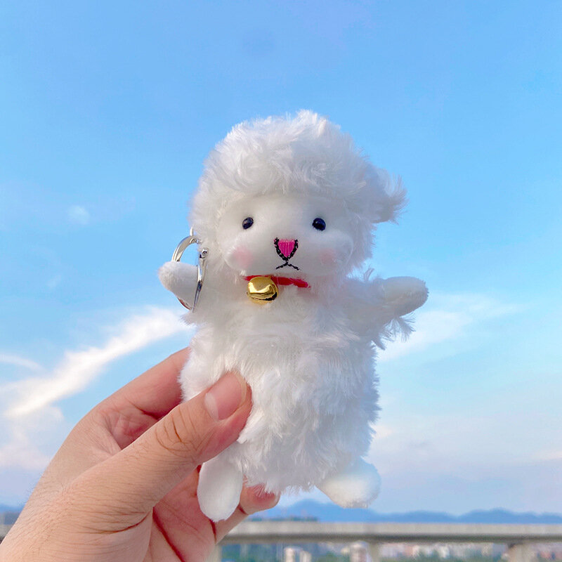 Мягкая игрушка-пудель-мотылёк с большим глазом, пушистая, милая, мягкая игрушка-зверушка, подарок для детей и коллекционеров