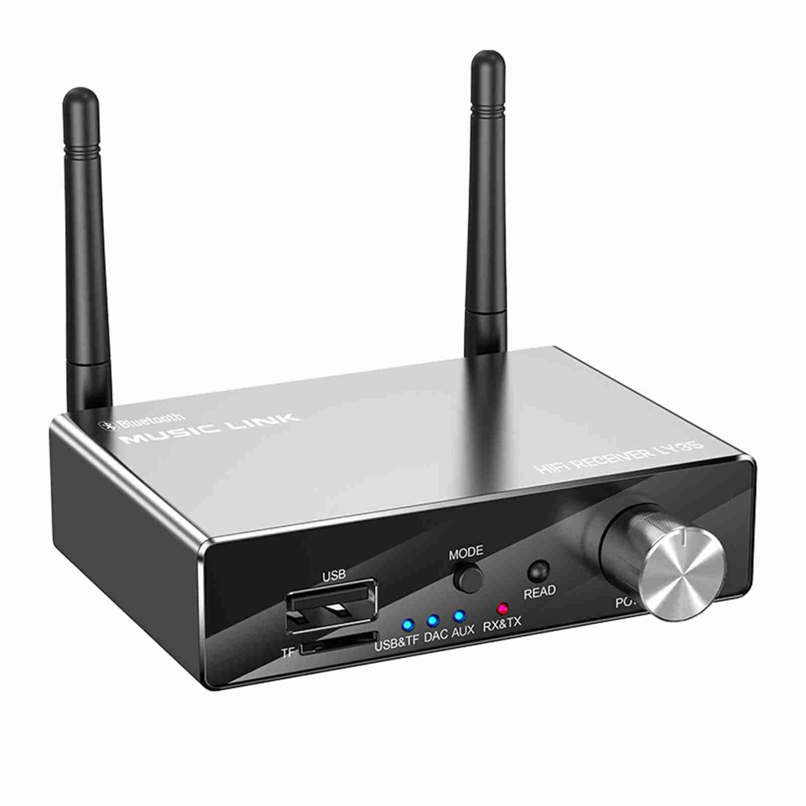 Bluetooth-передатчик-приёмник 5.3 6-в-1, Aux, для телевизоров и ПК