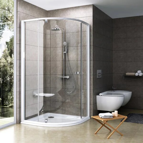 Душевой уголок Ravak Pivot PSKK3-90 без поддона, 90x90, с распашными дверями, белый