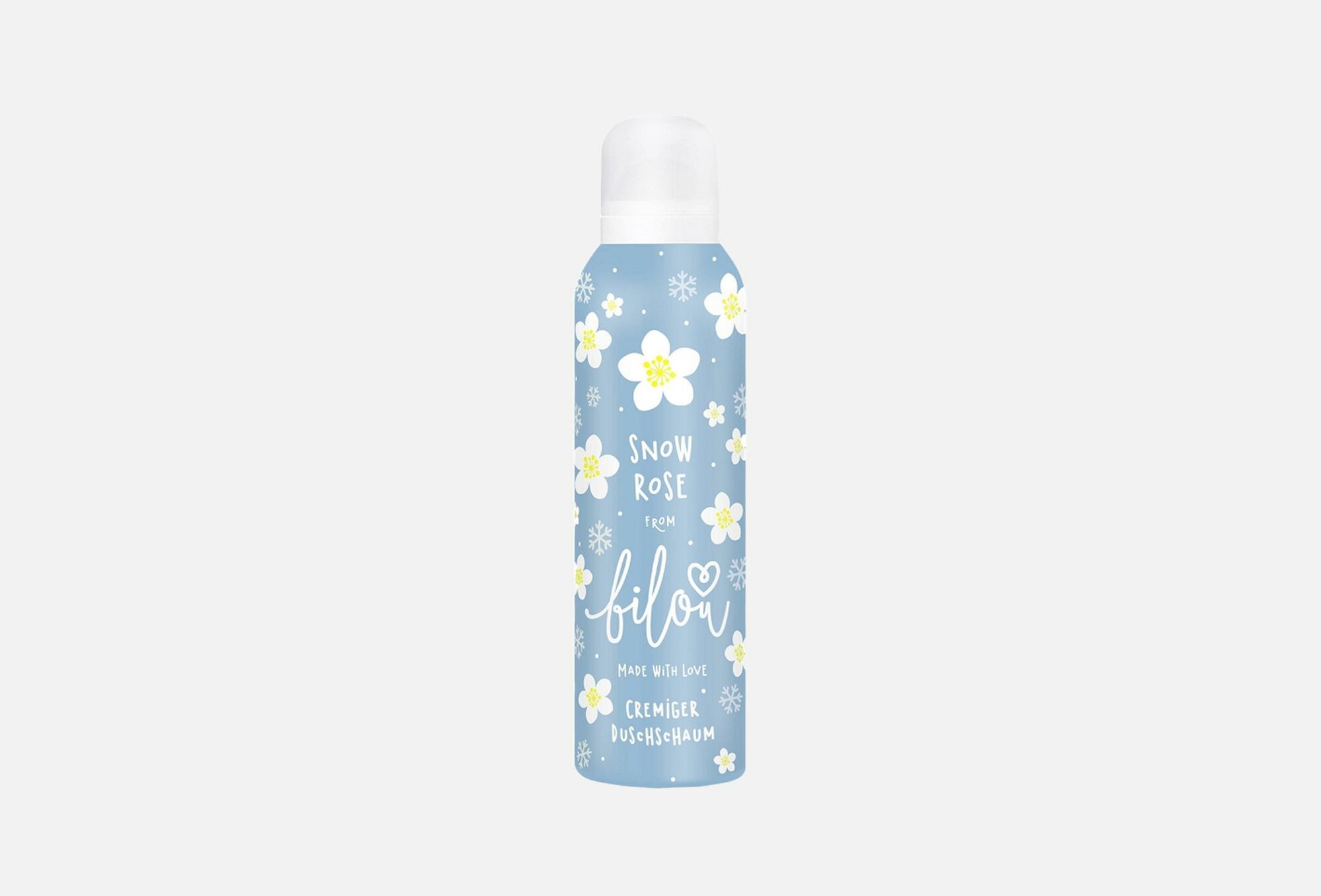 Пенка для душа BILOU Snow Rose 200 мл