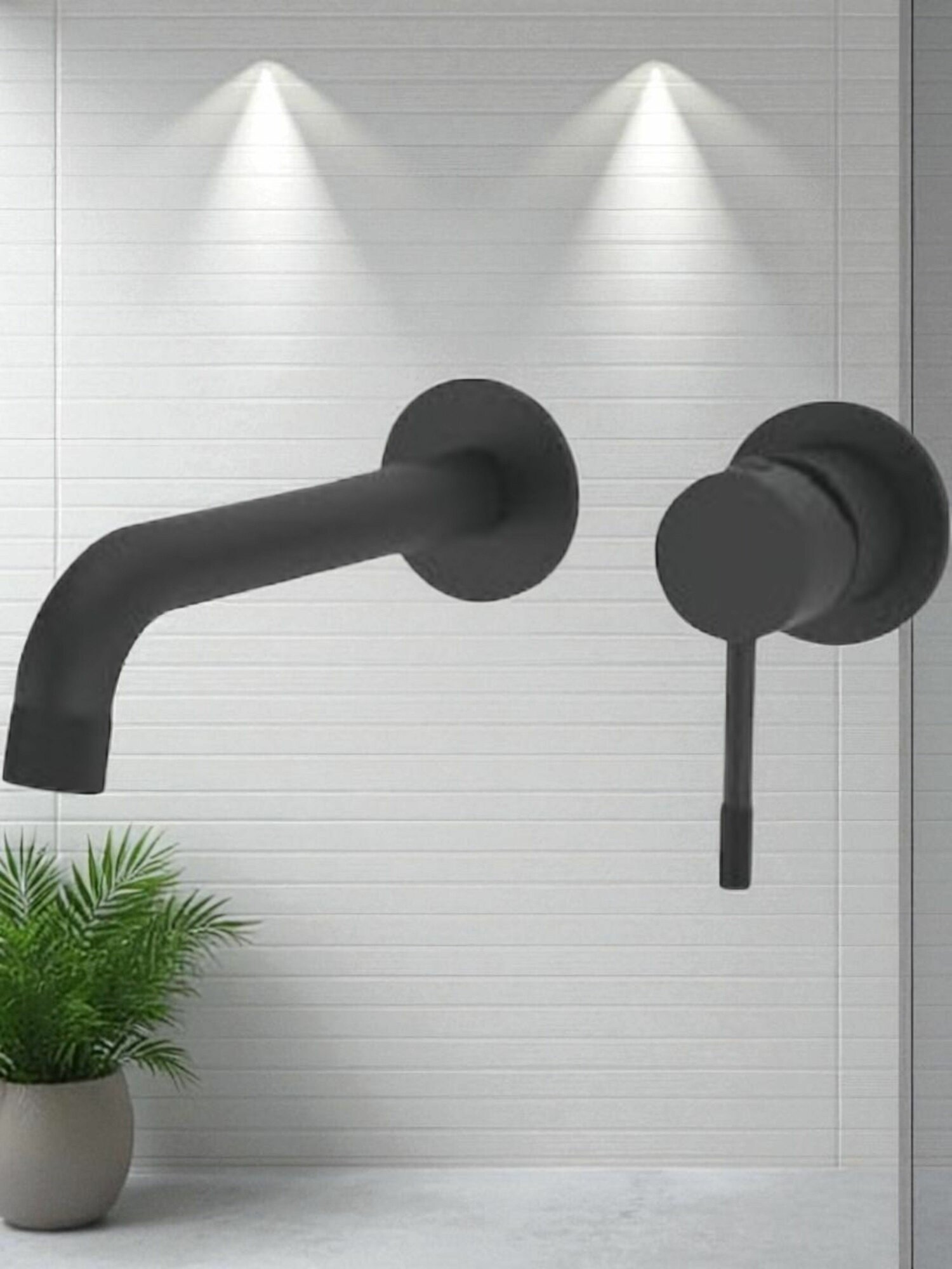 Смеситель встраиваемый для раковины V403513-C