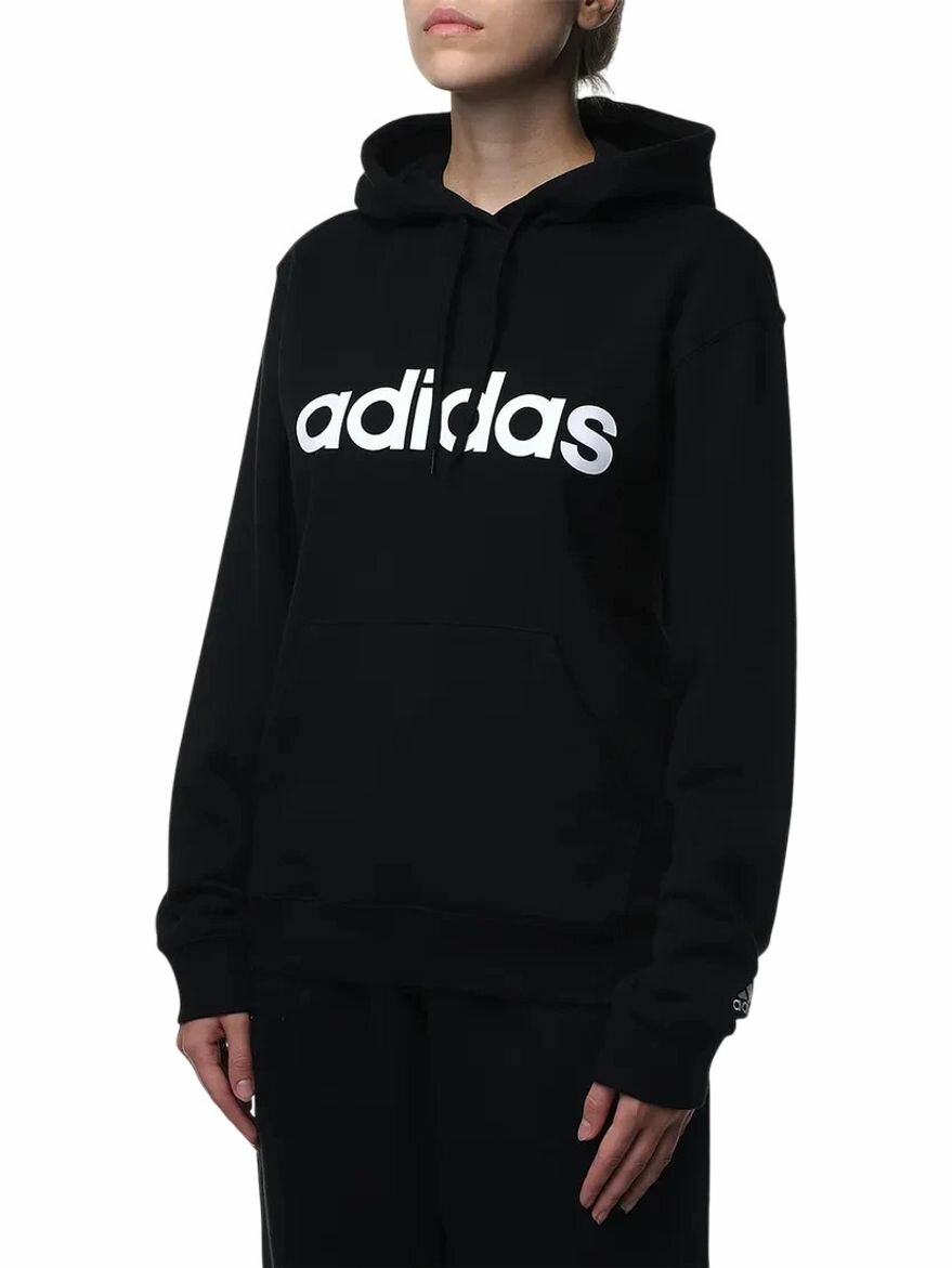 Худи спортивное adidas Essentials Linear French Terry Hoodie W
