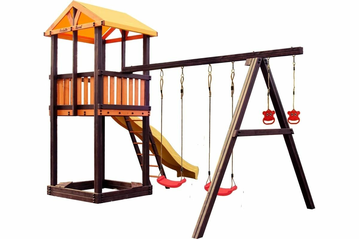 Игровой комплекс Perfetto Sport "Pitigliano", для улицы, для детей от 3 лет, разноцветный