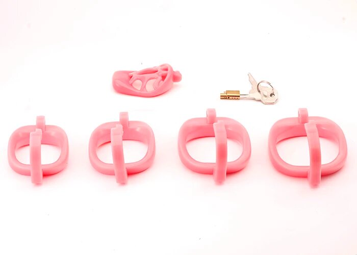 Клетка целомудрия Stubby Buddy Pink-Botton