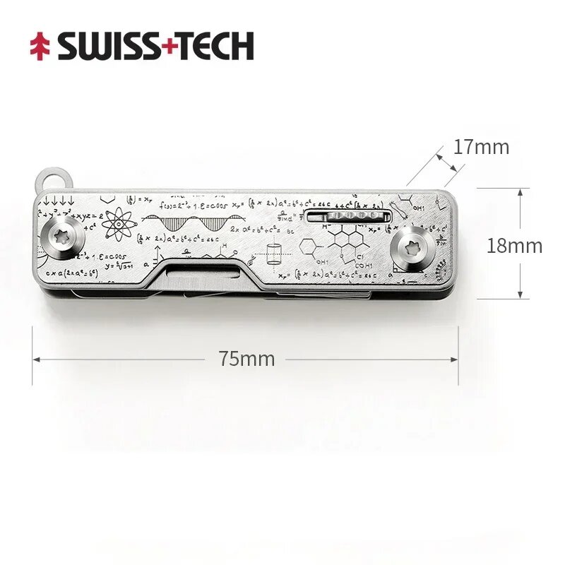 SWISS TECH 9 в 1 многофункциональный инструмент Серебристый