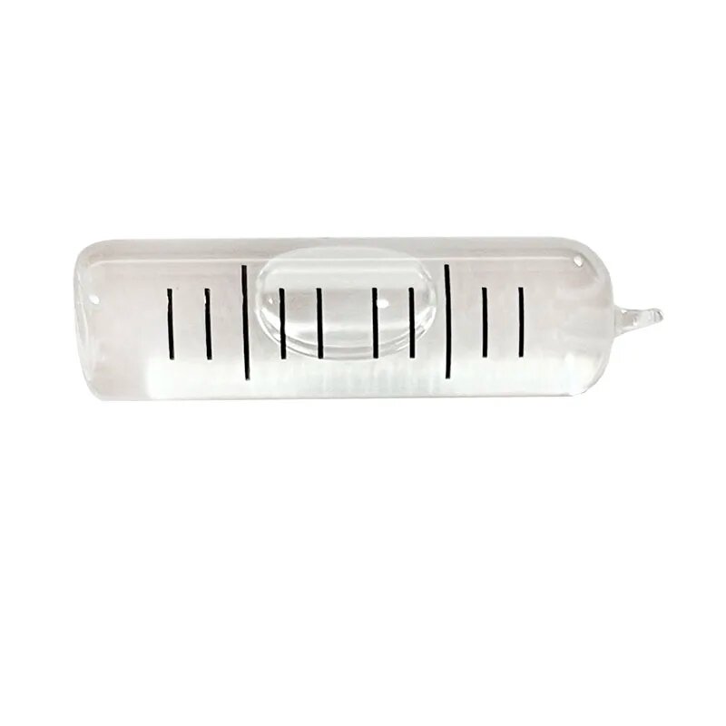Стеклянный пузырьковый уровень L1-33mm A-0.6mm