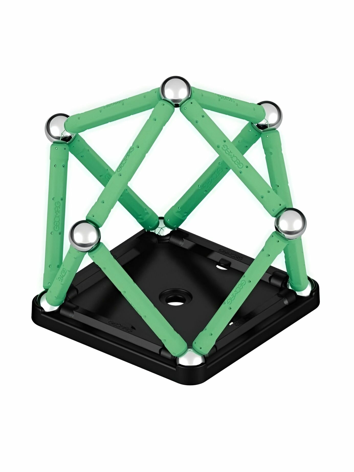 GEOMAG Магнитный конструктор Сияние, светящийся в темноте, 25 элементов для детей от 3 лет