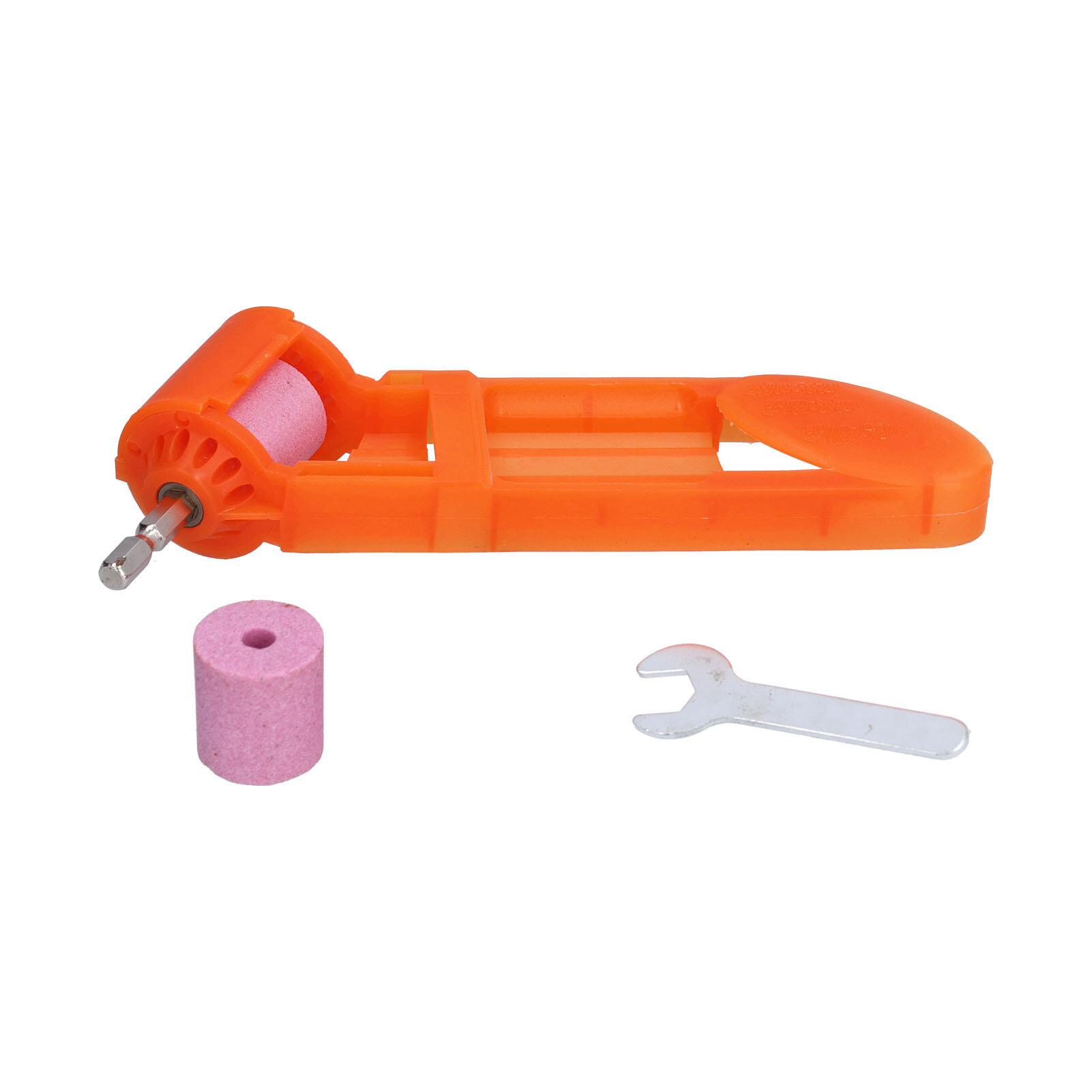 Drill Bit Sharpener Corundum Grinding Wheel Portable Sharpening Tool for Iron Bits — фото 1