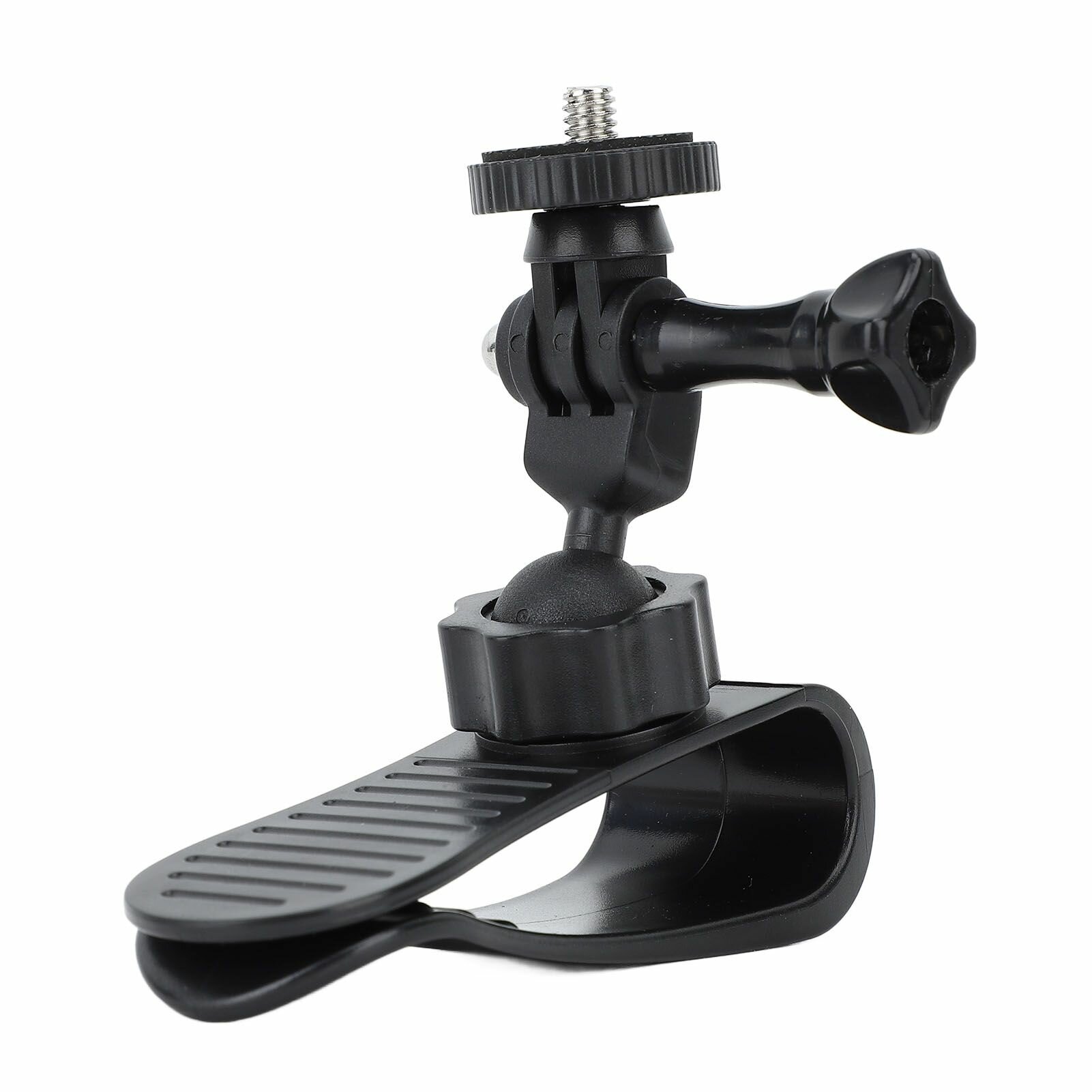 Держатель для крепления на солнцезащитный козырек автомобиля, совместимый с камерой Osmo Pocket 3. Регулируемый зажим для крепления на солнцезащитный козырек для стабильной записи без помощи рук.