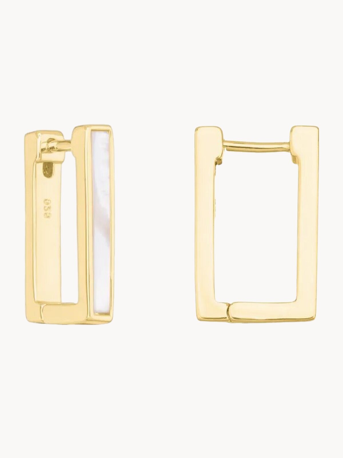 Серьги, перламутр