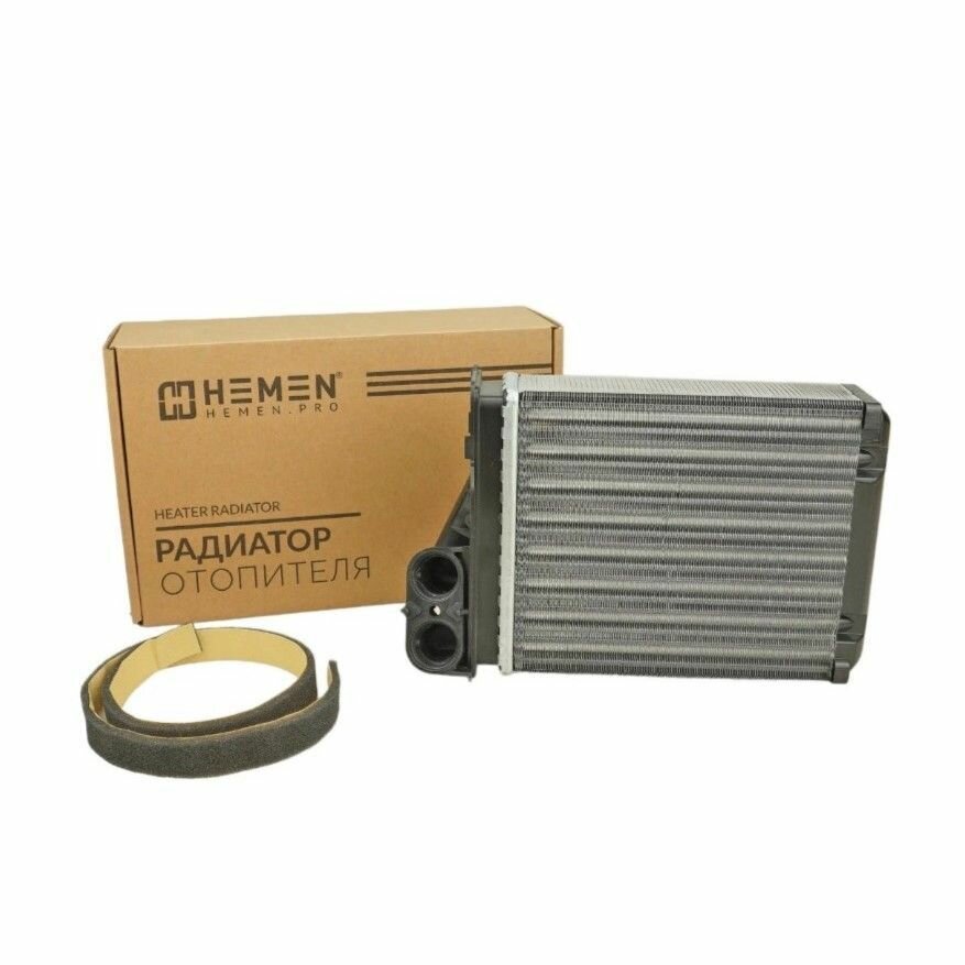 Радиатор отопителя Renault Logan 04-, Sandero 08-, Duster 10-, Largus 12- (HOTR023)