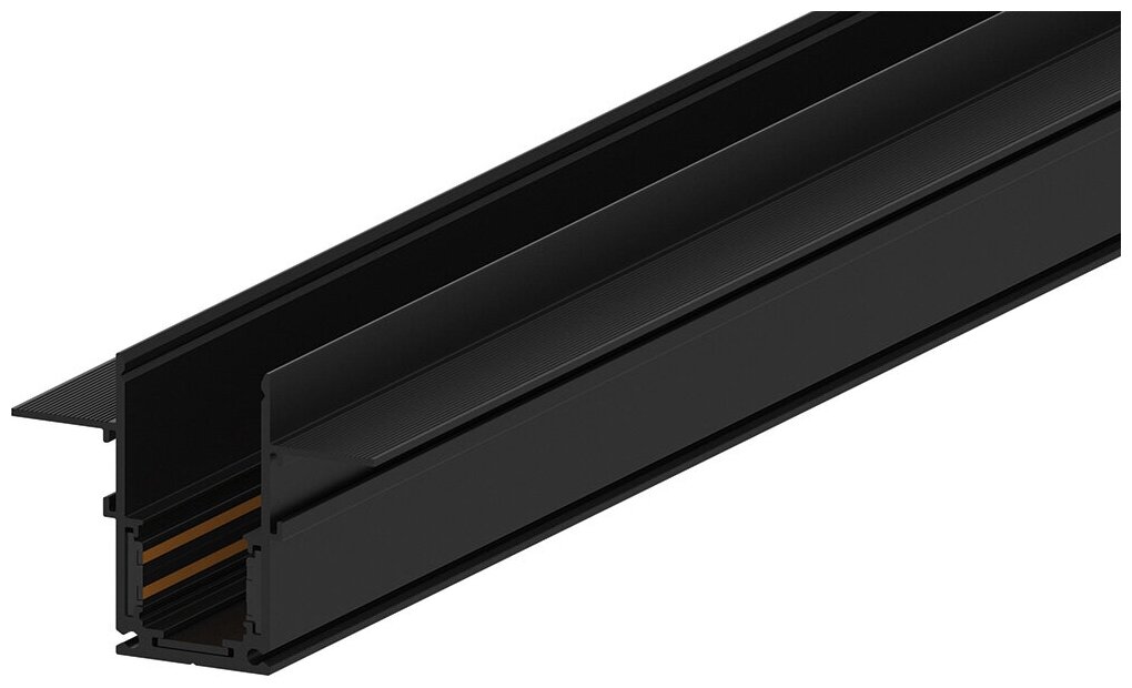 Шинопровод для низковольтных трековых светильников, черный, 2м, CABM1001